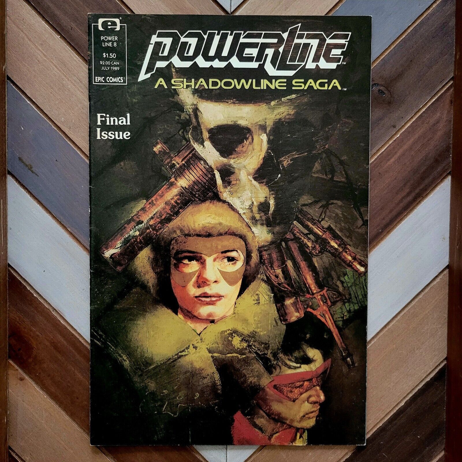 POWERLINE: A Shadowline Saga #5-8 (Marvel/Epic 1989) Set of 4, Series ...