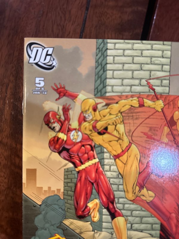 The Flash: Rebirth #5 Ethan Van Sciver Flash & Reverse-Flash Cover ...