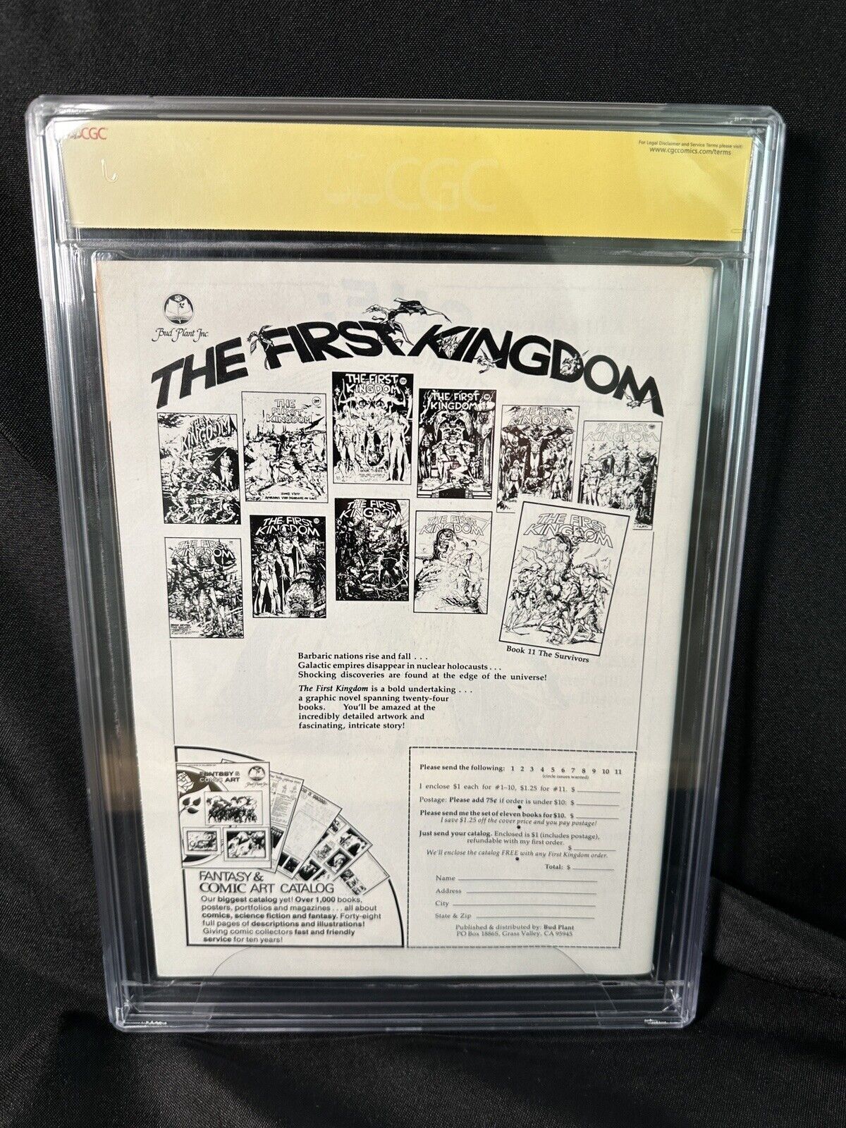 Marvel Preview #21 CGC SS 9.6 Signed By Sienkiewicz Moon Knight Pre ...