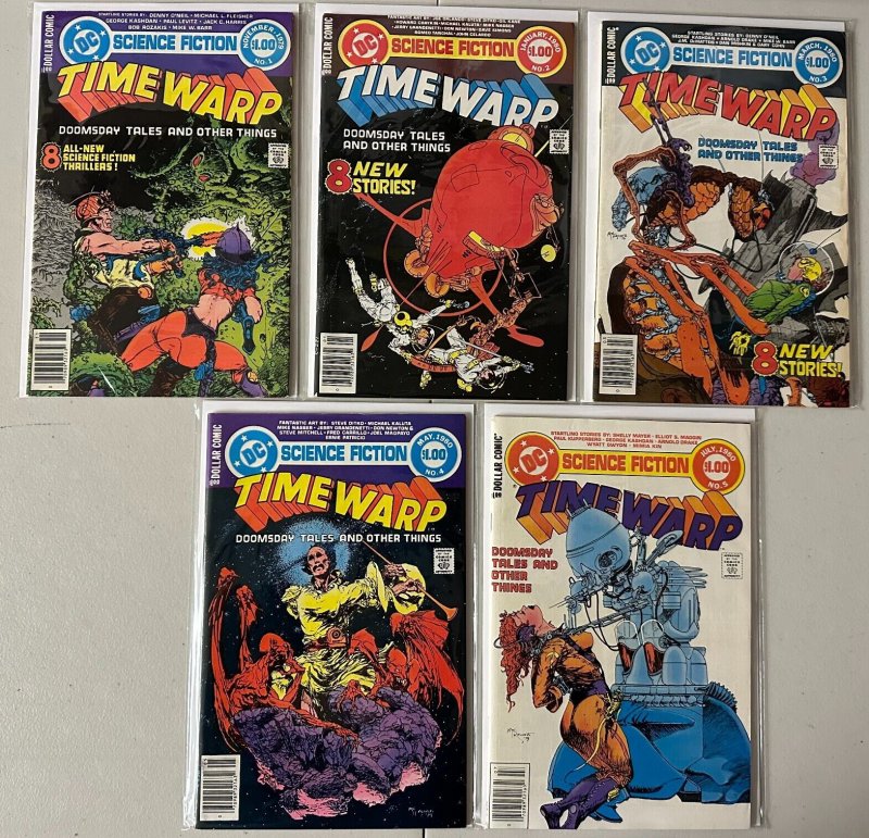 Science Fiction Time Warp set #1-5 DC 6.0 FN (1979-80) | Comic Books ...