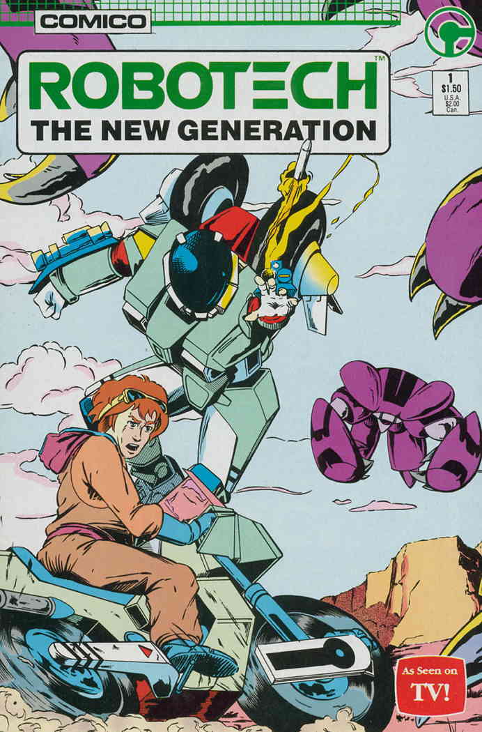 Robotech: The New Generation #1 VF ; COMICO | Comic Books - Copper Age ...