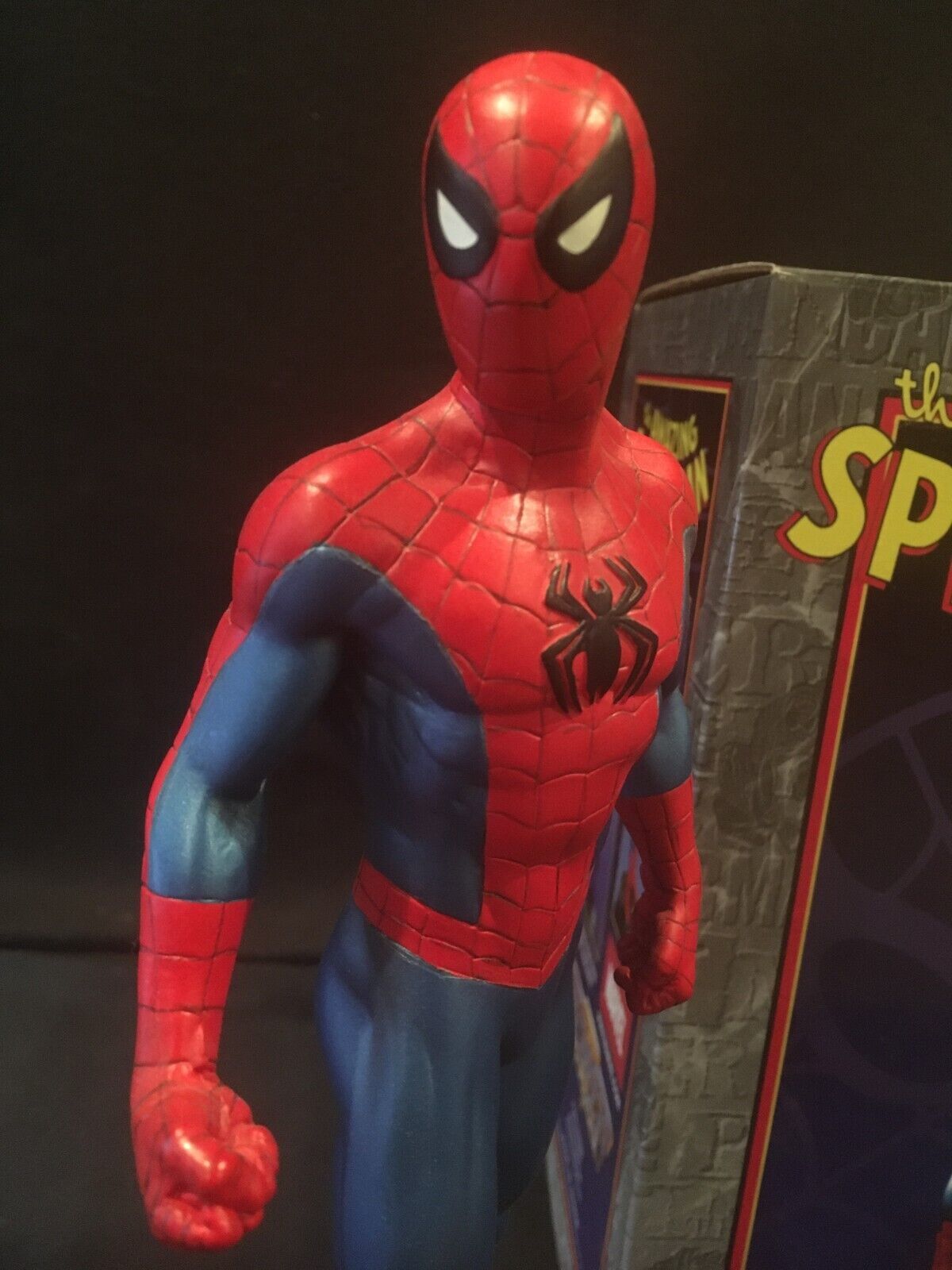 THE AMAZING SPIDER-MAN Bowen Marvel Statue, Classic, Full Size, 2001 ...