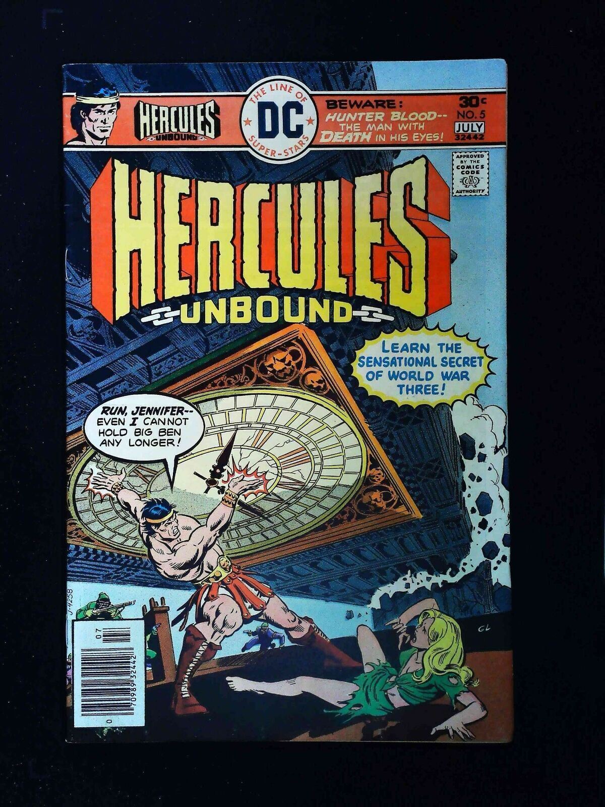 Hercules Unbound #5 Dc Comics 1976 Fn+ Newsstand | Comic Books - Bronze ...