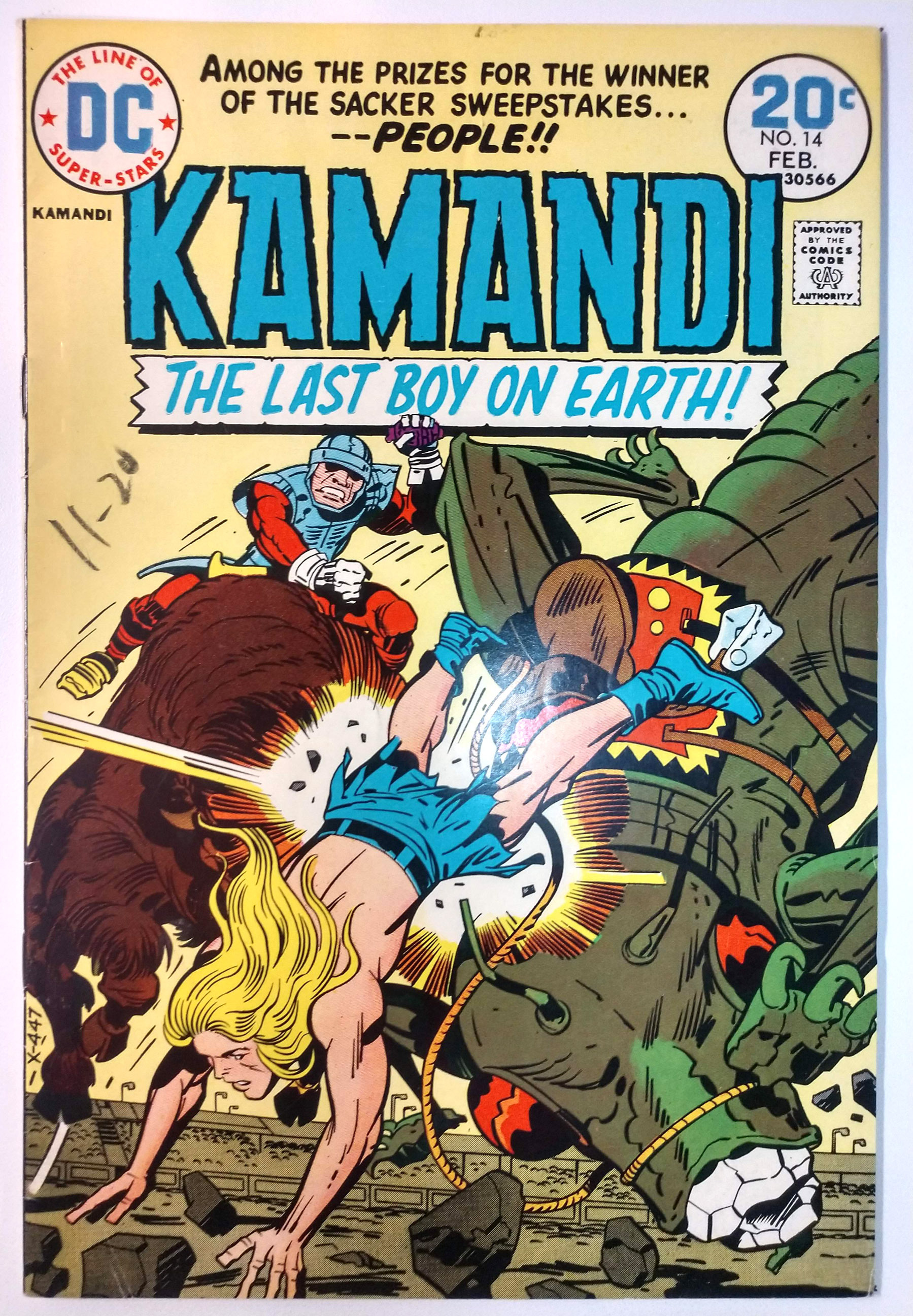 Kamandi, the Last Boy on earth #14 (7.0, 1974) Kamandi | Comic Books ...