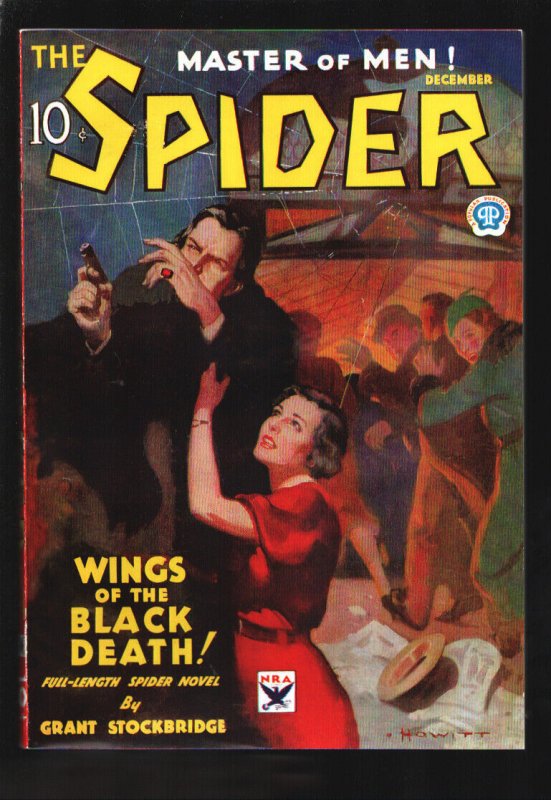 The Spider Pulp Replica 12/1933-Giraso-Reprints "Wings of The Black ...