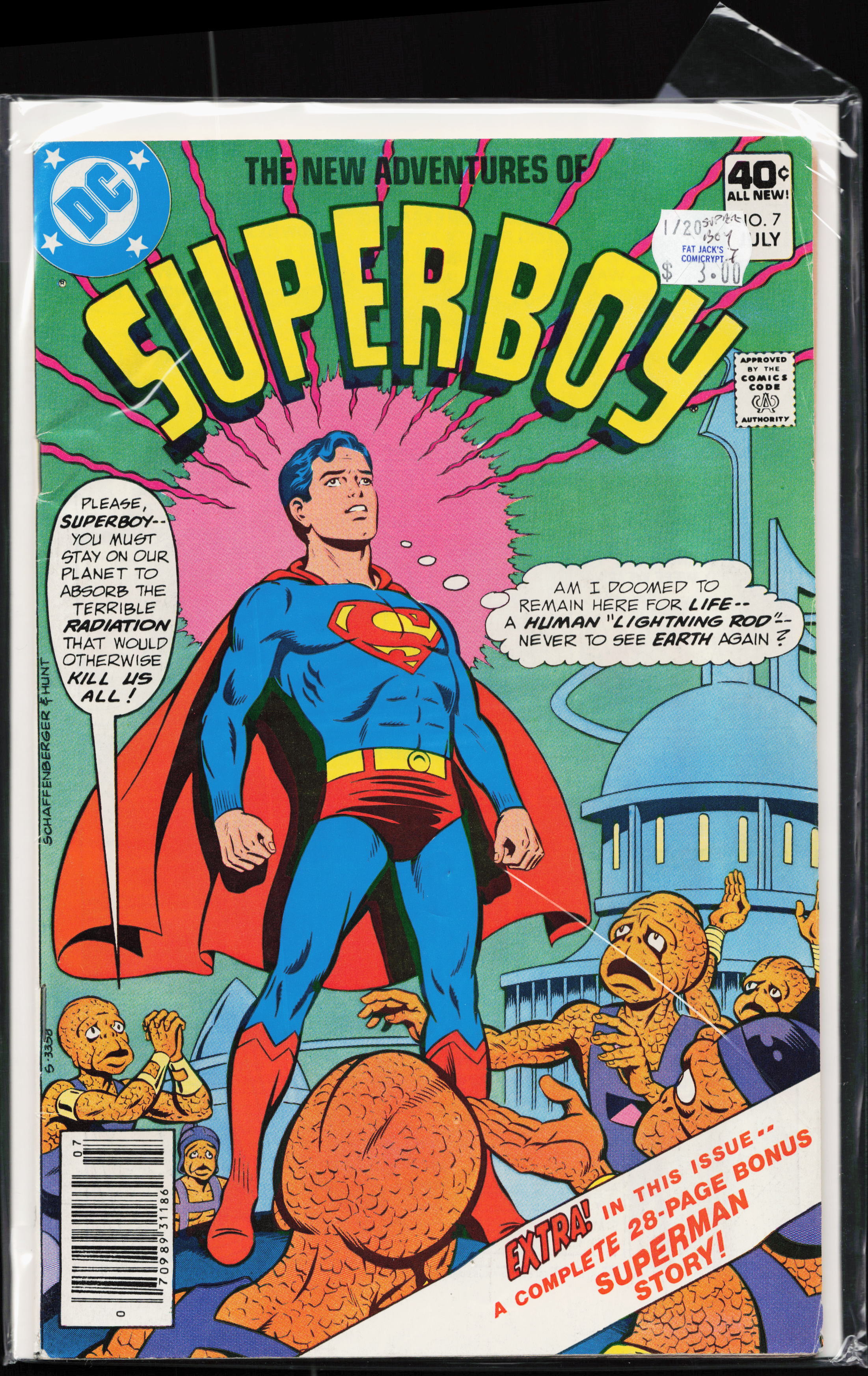 The New Adventures of Superboy #7 (1980) Superboy | Comic Books - Bronze Age, DC Comics ...