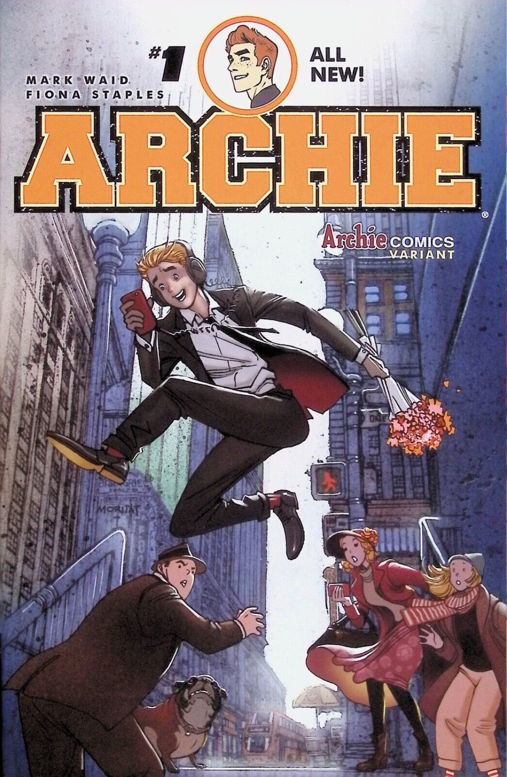 ARCHIE Comic Issue 1 — Moritat Variant Cover M — 2019 Archie Pub VF+ ...