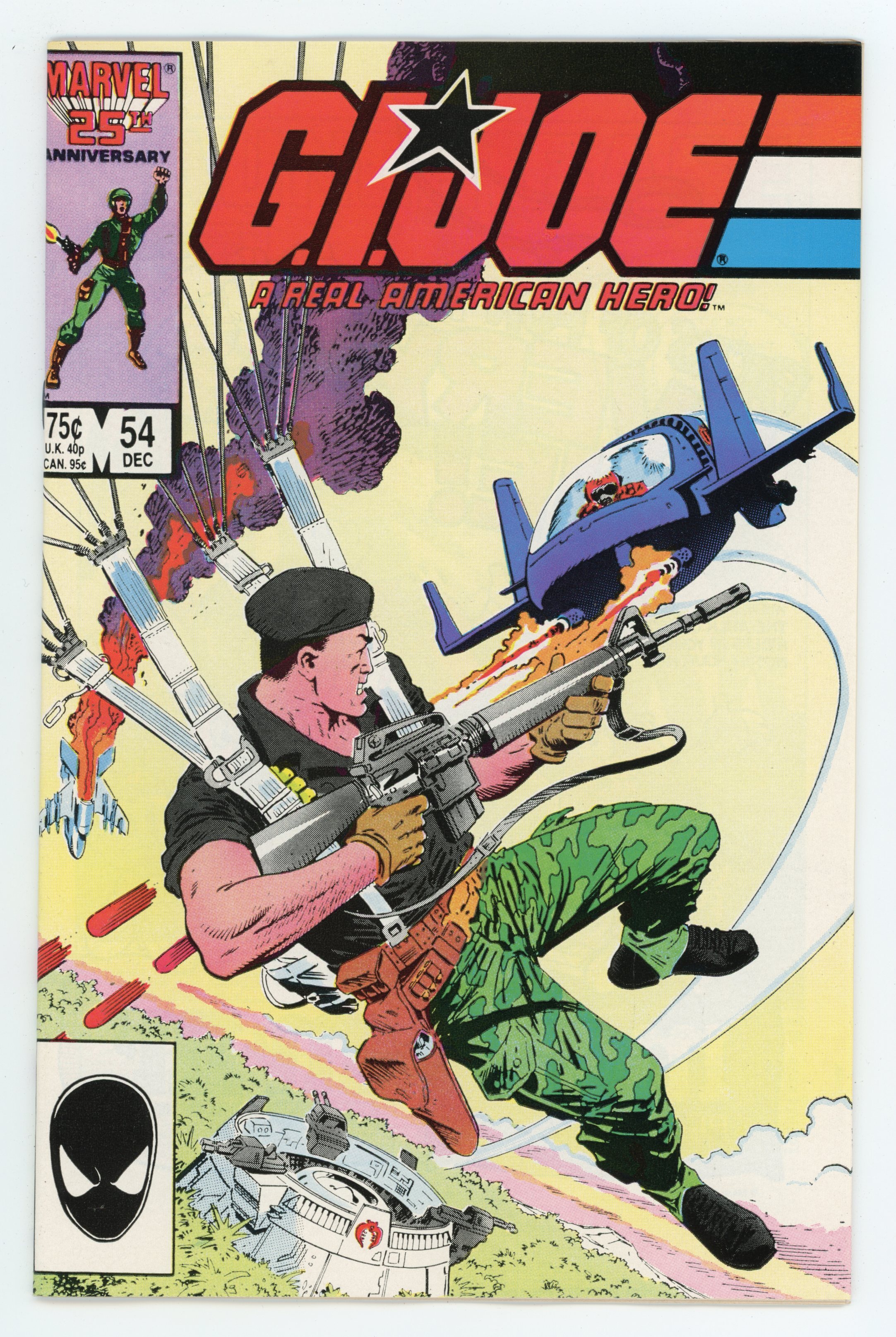 G.I. Joe: A Real American Hero #54 Larry Hama Mike Zeck Cover 1st Gen ...