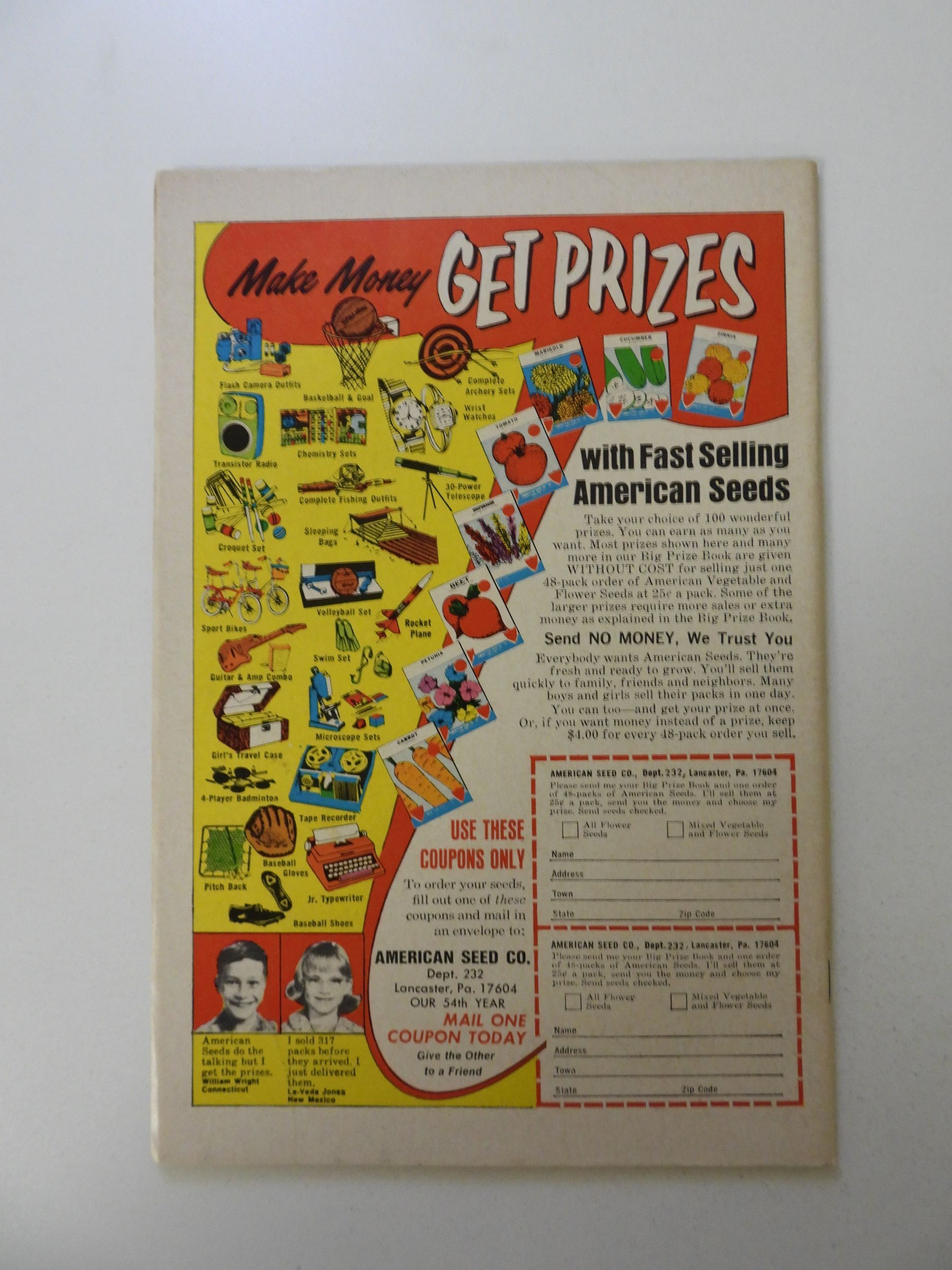 The Forever People #8 (1972) VF- condition "pencil mark front cover ...