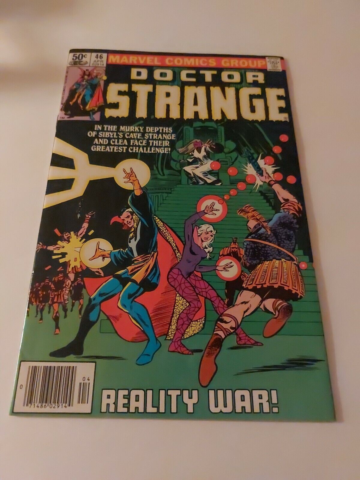 1981 Doctor Strange Necromancer Michael Golden Frank Miller cover VF+ ...