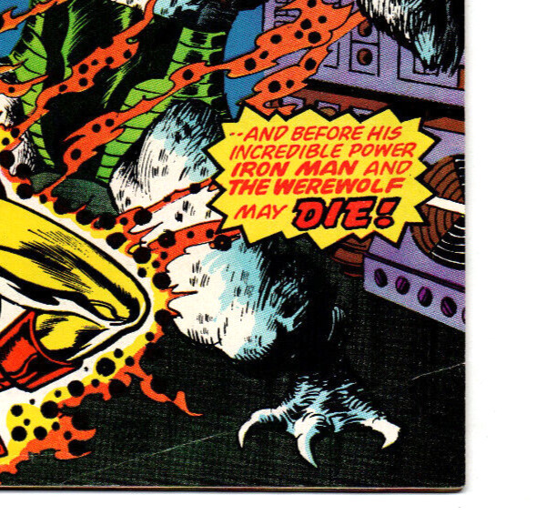 Werewolf by Night by Night #42 & 43 newsstand - Iron Man - Horror ...