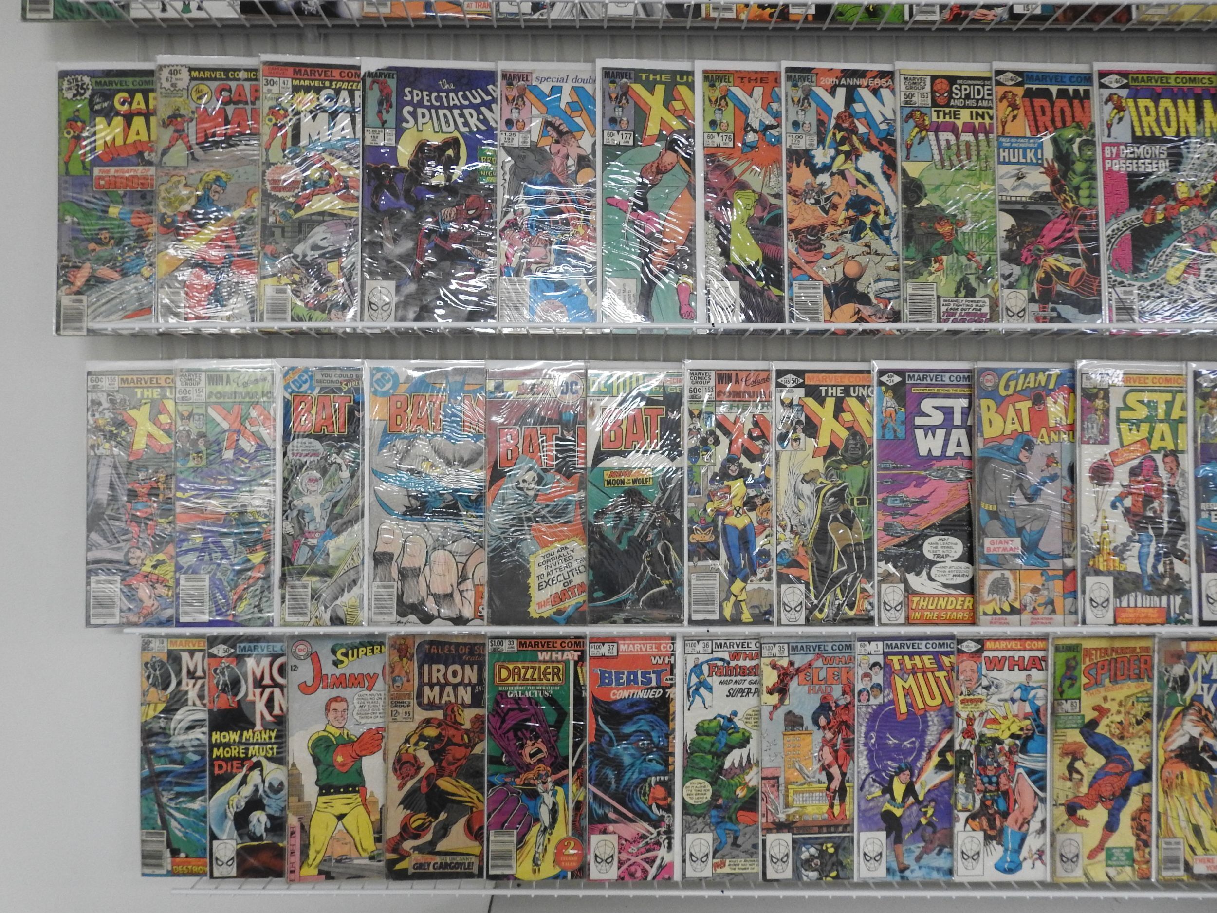 Huge Lot of 120+ Low Grade Comics W/ X-Men, Batman, Spider-Man, +More ...