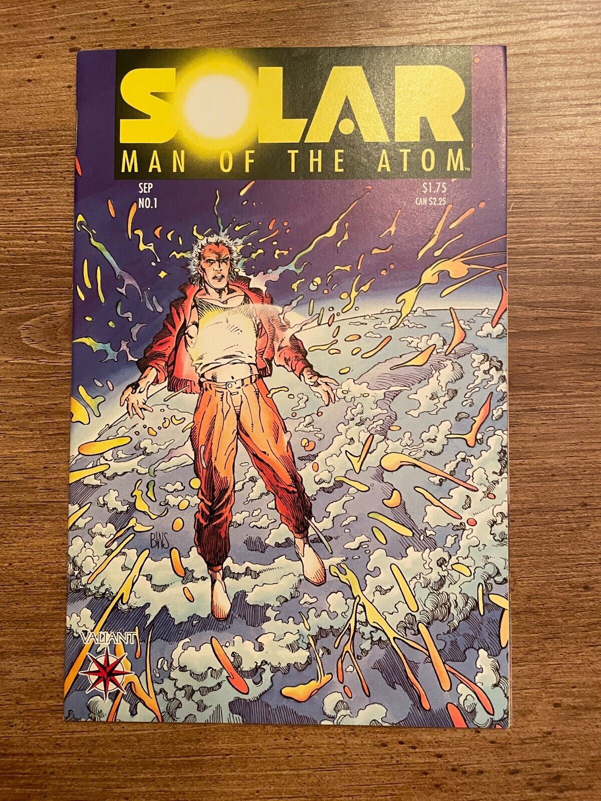 Solar Man Of The Atom # 1 NM Valiant Comic Book Pre-Unity Super-Heroes ...