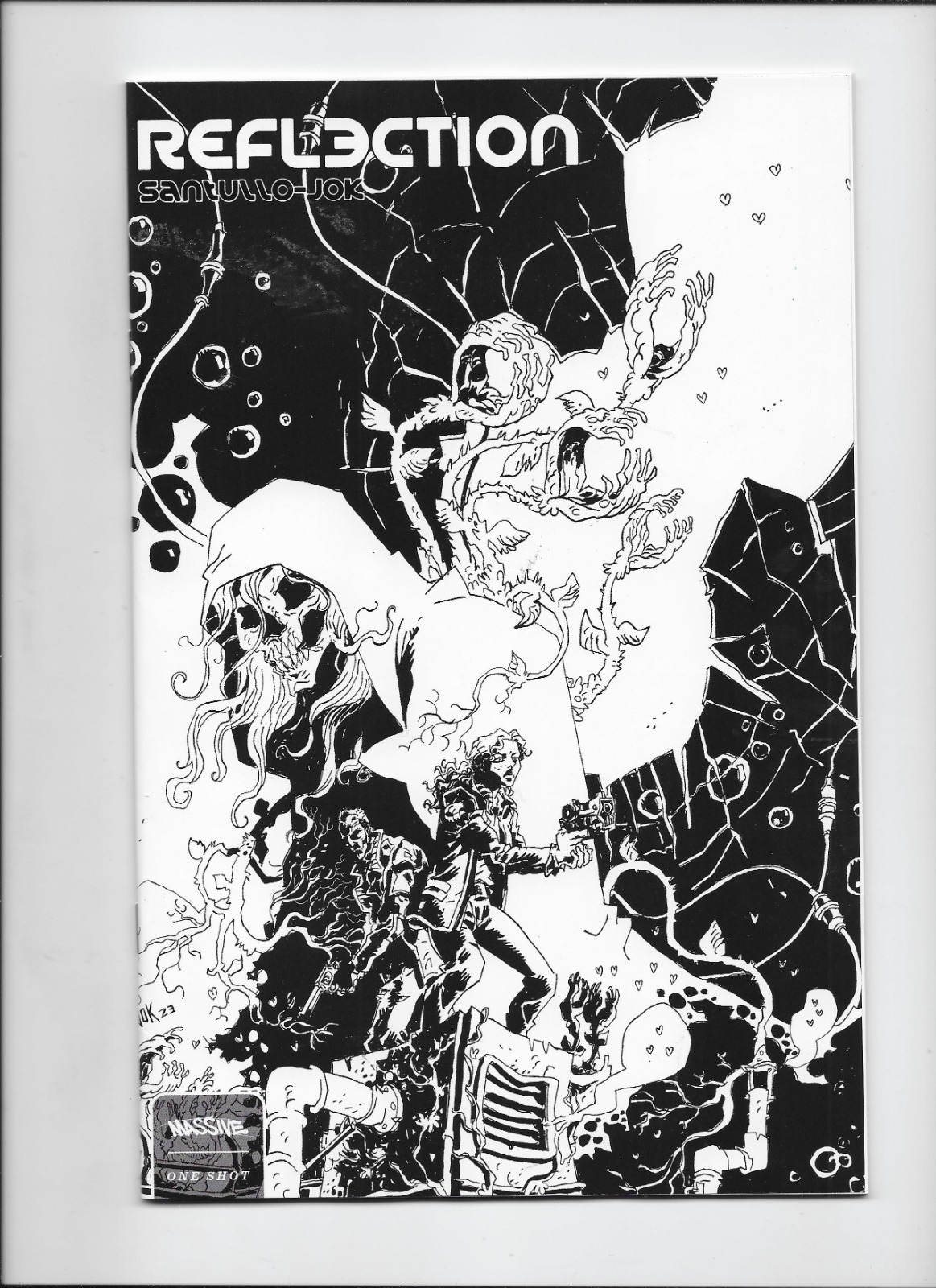 Reflection Cvr E 1:10 B&W Mignola Homage Comic Book Massive 2023 Jok ...