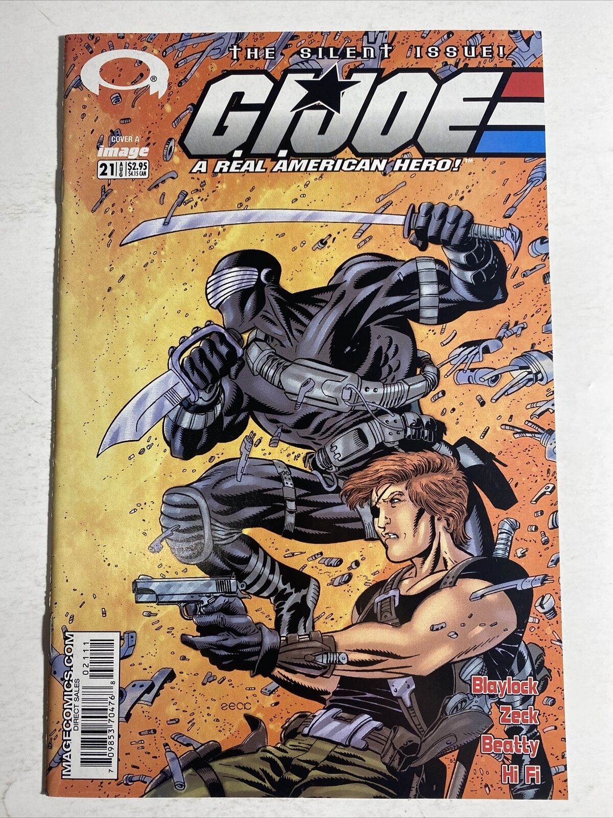 GI Joe ARAH 20 21 The Silent Issue Zeck Connecting Cover VARIANT ...