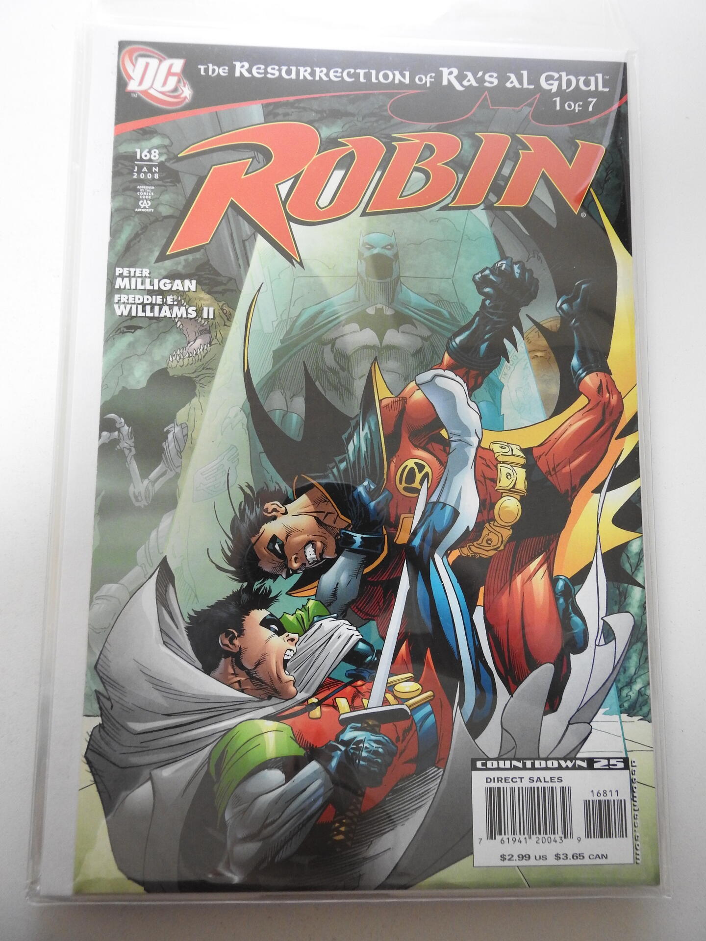 Robin #168 Direct Edition (2008) | Comic Books - Modern Age, DC Comics ...