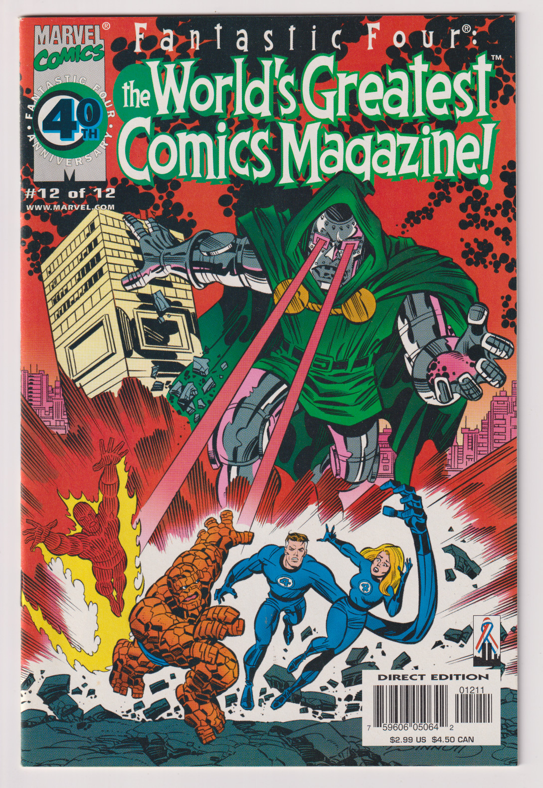 Marvel Comics! Fantastic Four: World's Greatest Comics Magazine! Issue ...