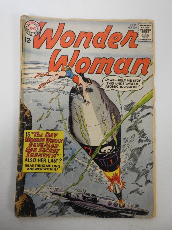 Wonder Woman #139 (1963) FR Condition see desc | Comic Books - Silver ...