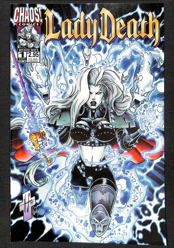 Lady Death #1 (1998) | Comic Books - Modern Age, Chaos! Comics / HipComic