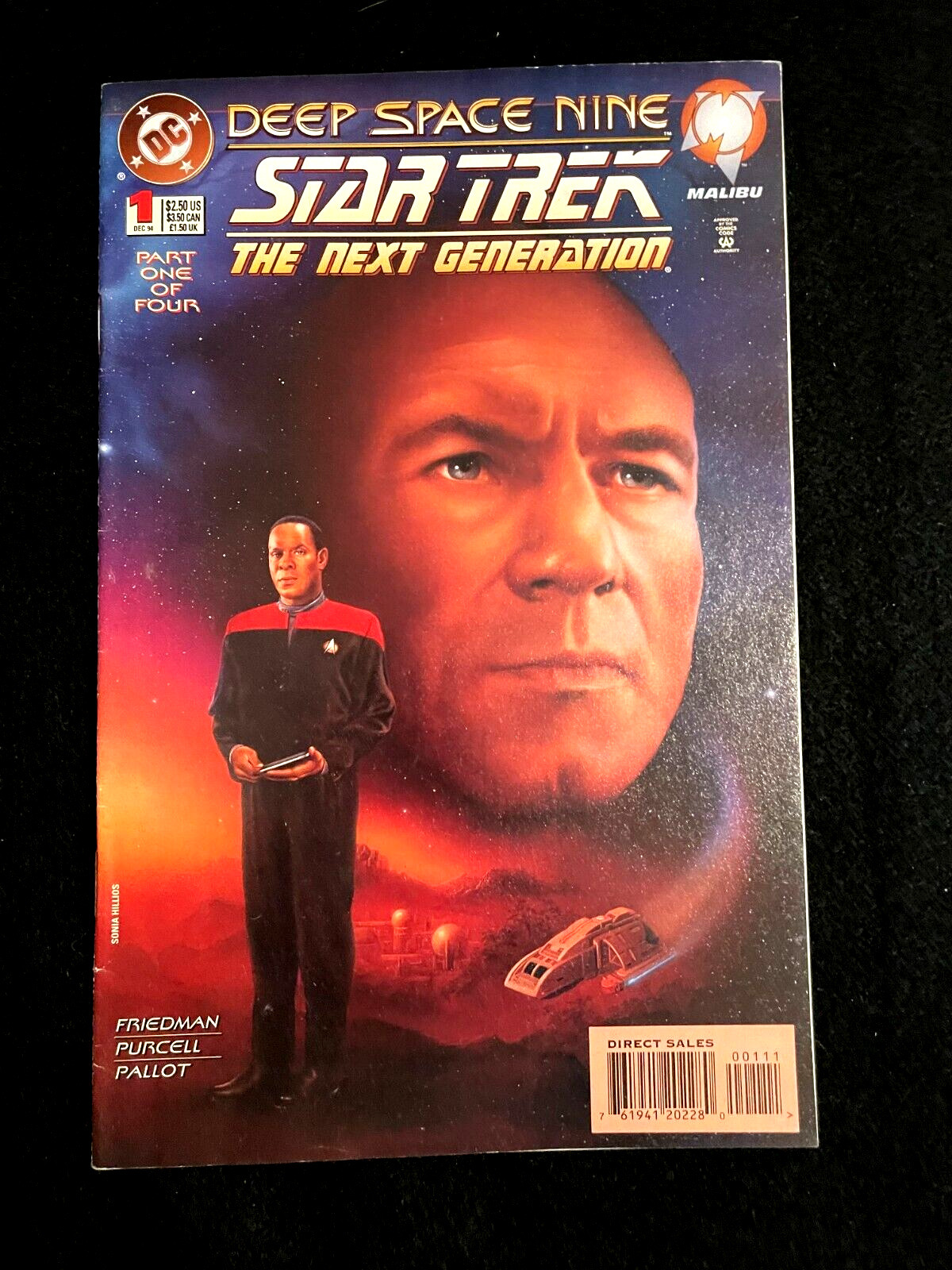 Star Trek: The Next Generation/Deep Space Nine #1 1994 - HIGH GRADE ...