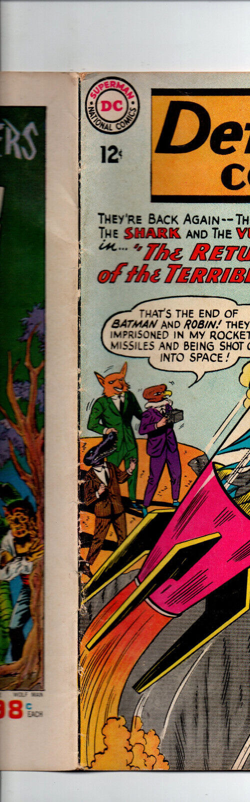 Detective Comics #321 - Batman - Robin - Terrible Trio -Martian ...