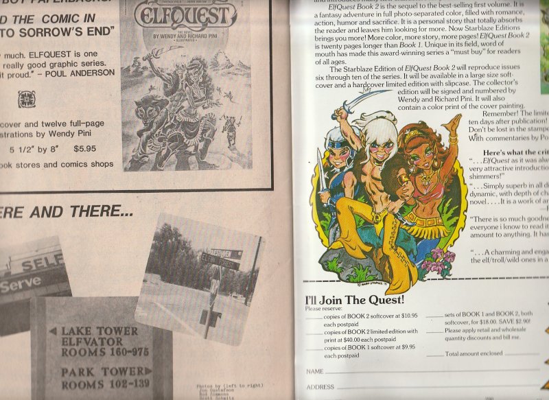 ElfQuest #11,12,13,14,15 The Original Warp Graphic Series ! | Full Runs ...