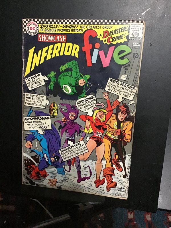 Showcase #62 (1966) 1st inferior five! Mid grade key! FN- Ton of ...