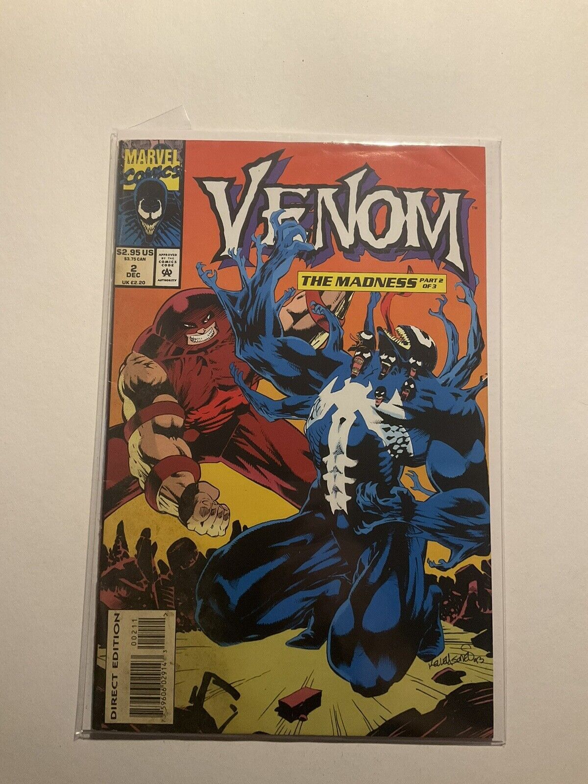 Venom 2 The Madness Fine Fn 6.0 Marvel | Comic Books - Modern Age ...