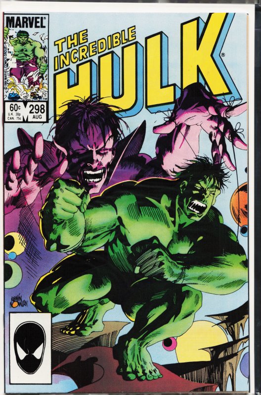 The Incredible Hulk #298 (1984) Hulk | Comic Books - Copper Age, Marvel ...