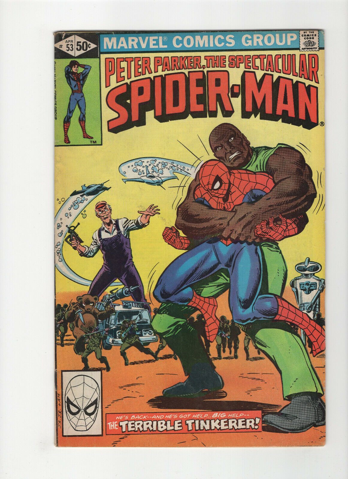 Spectacular Spider-Man #53 (Marvel Comics 1981) | Comic Books - Bronze ...