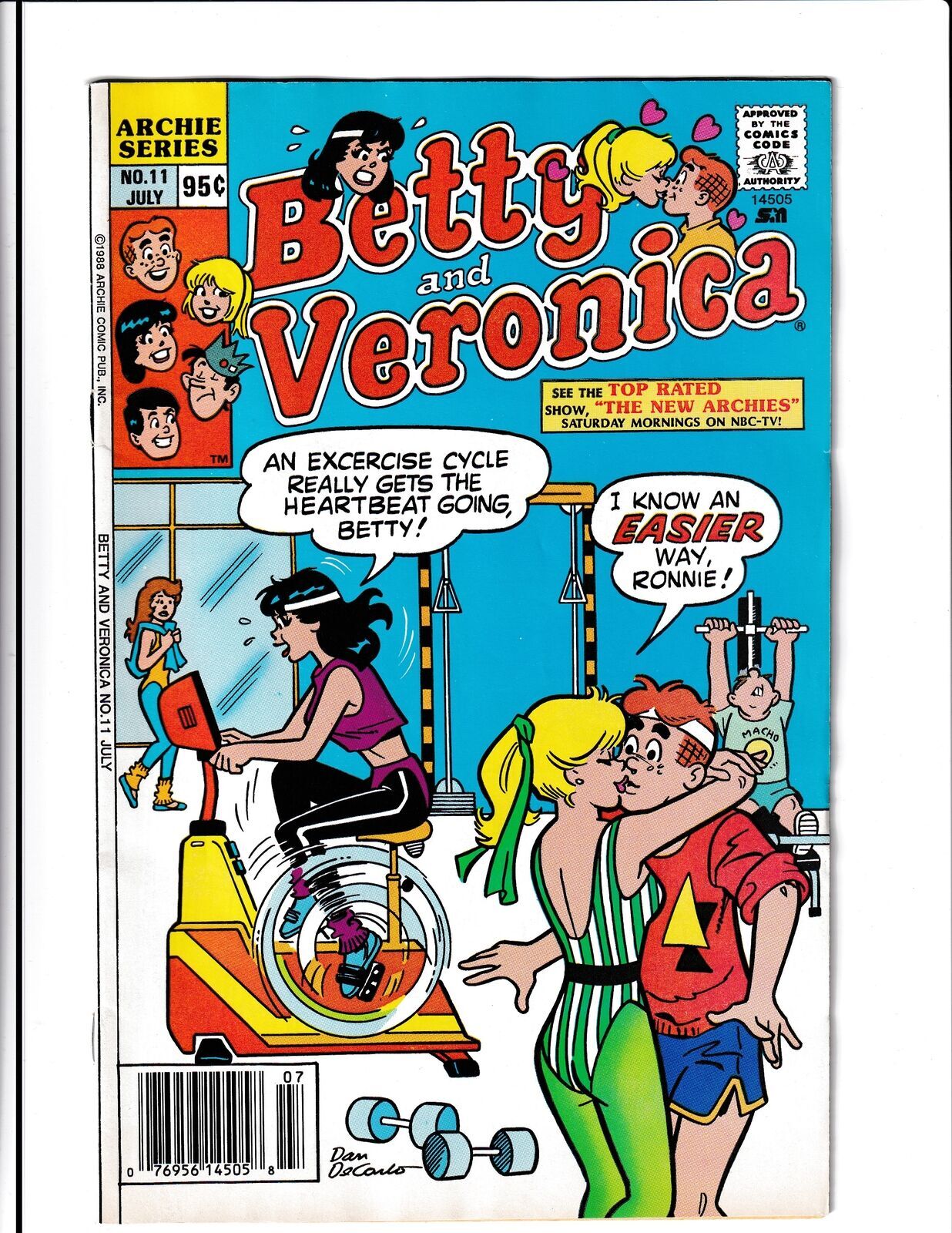 Betty and Veronica #11 (1988) Canadian Newsstand Archie Comics | Comic ...