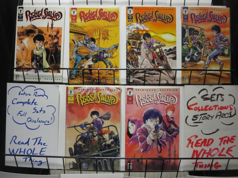REBEL SWORD (1994 DH) 1-6 Part One Complete Manga | Full Runs & Sets ...