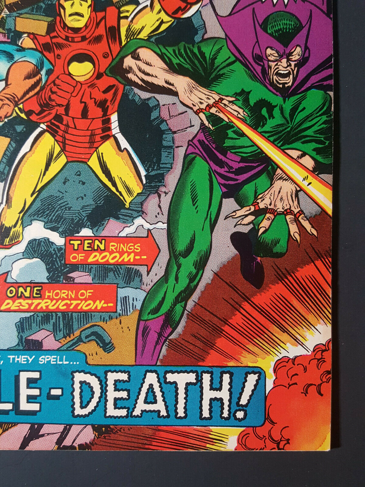 IRON MAN # 58 VF/NM 9.0 Mandarin - Marvel - 1973 Comic Bronze-Age ...