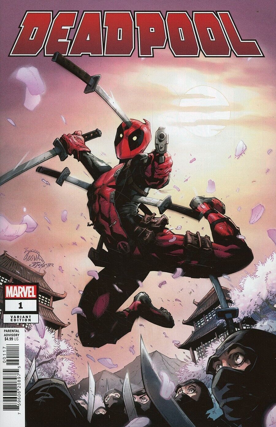 Deadpool #1 1:25 Stegman Variant Marvel Comics 2024 EB801 | Comic Books ...