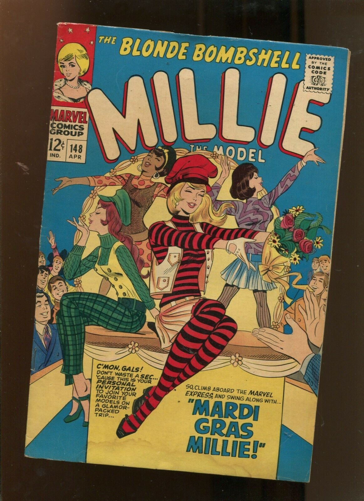 Millie the Model #148 (4.0) Mardi Gras! 1967 | Comic Books - Silver Age ...