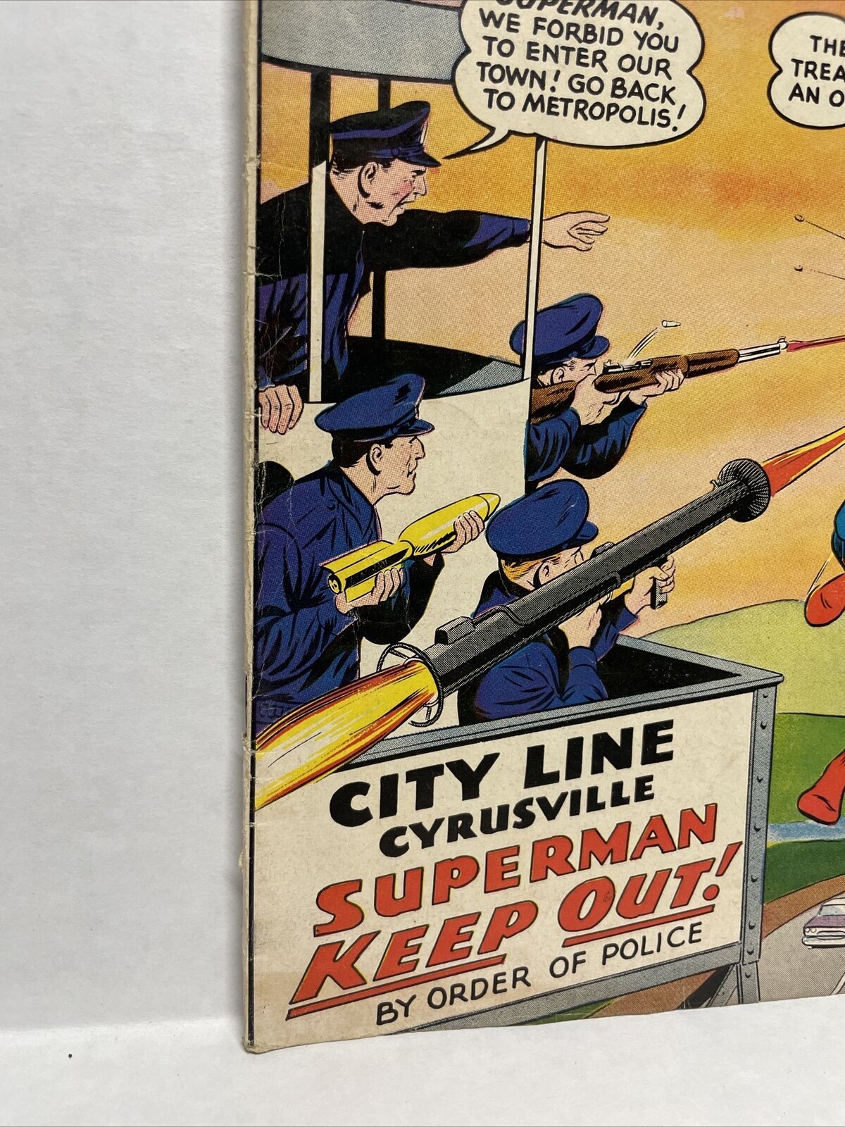 Superman #130 1959 1st Supergirl Outside Of Action | Comic Books ...