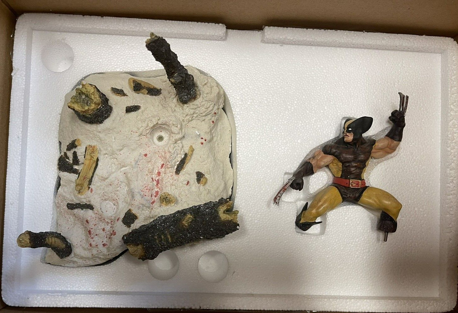 Dynamic Forces Wolverine Vs. Sabretooth Complete Diorama Statue Set ...