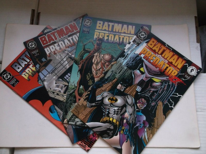 DC/Dark Horse: Batman VS Predator II, Bloodmatch 1-4, W/Huntress ...