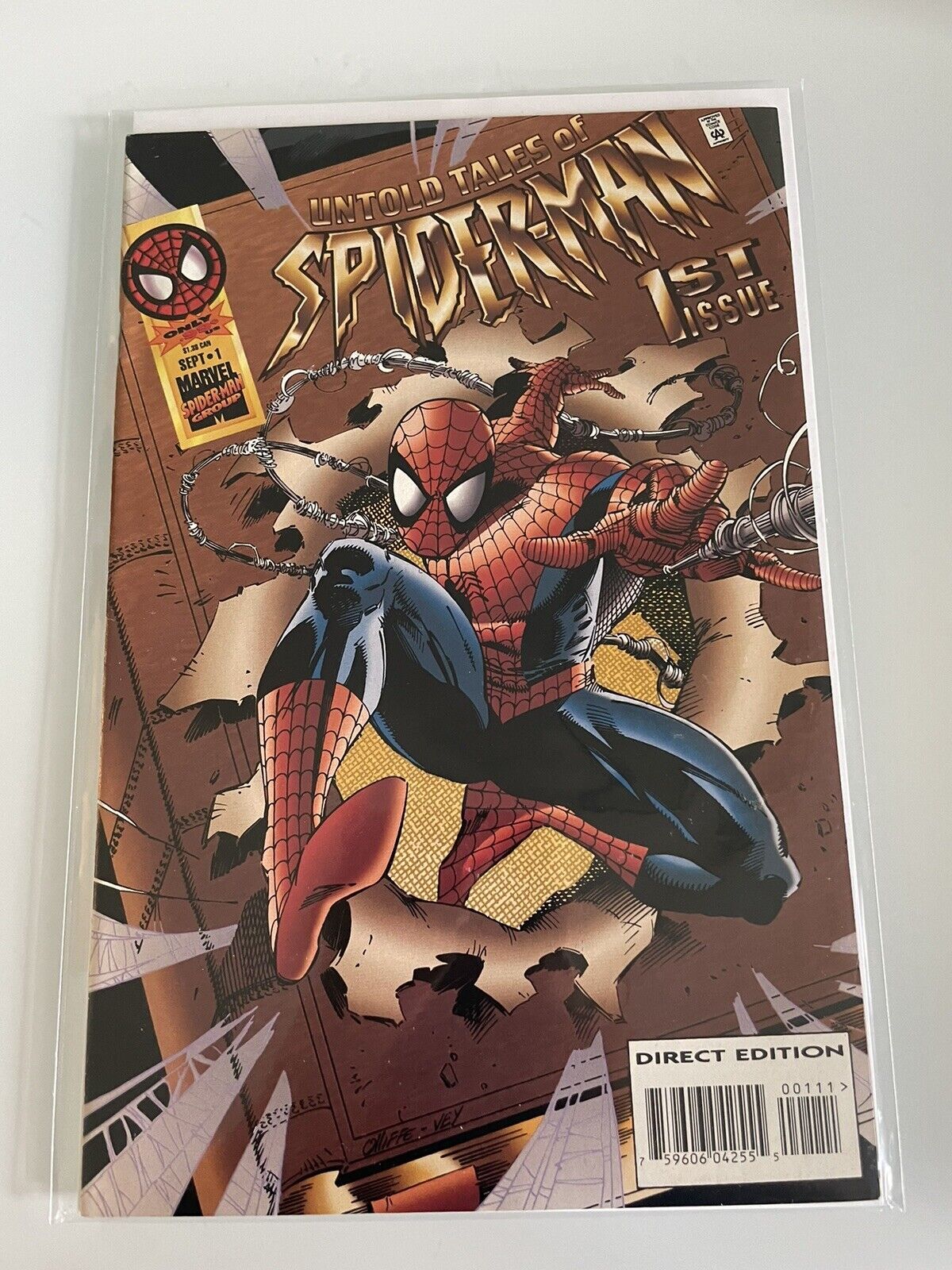 Untold Tales of Spider-Man # 1 First Issue of 1995 Series Comic Book VF ...
