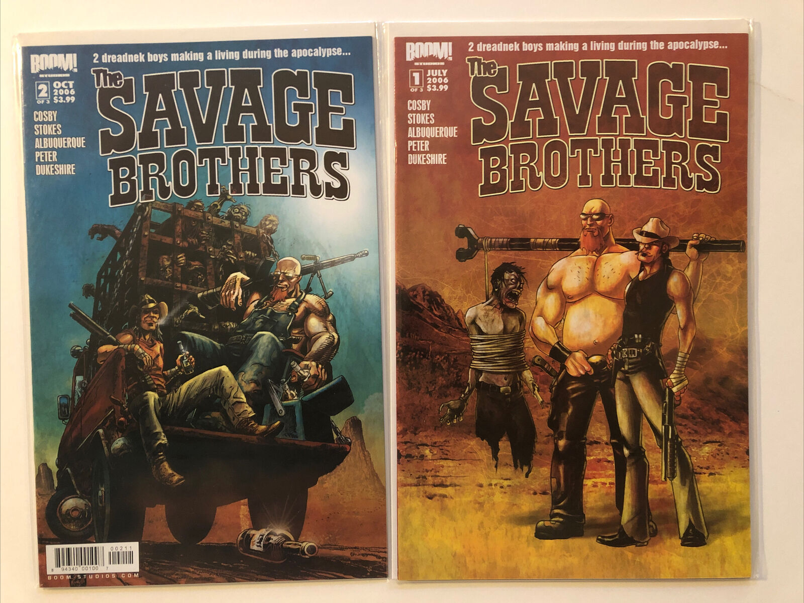 2017 BOOM Studios THE SAVAGE BROTHERS #1 2 - Rednecks vs. Zombies ...