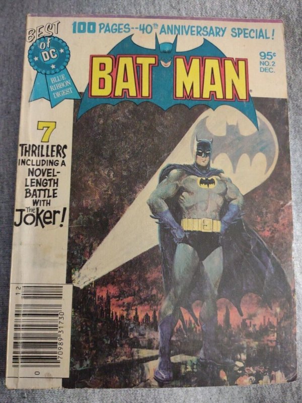 Best of DC Blue Ribbon Digest #2 - Batman - Joker - Neal Adams art ...