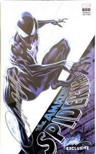 Amazing Spider-Man #800 J Scott Campbell Black Suit Cover Sdcc ...