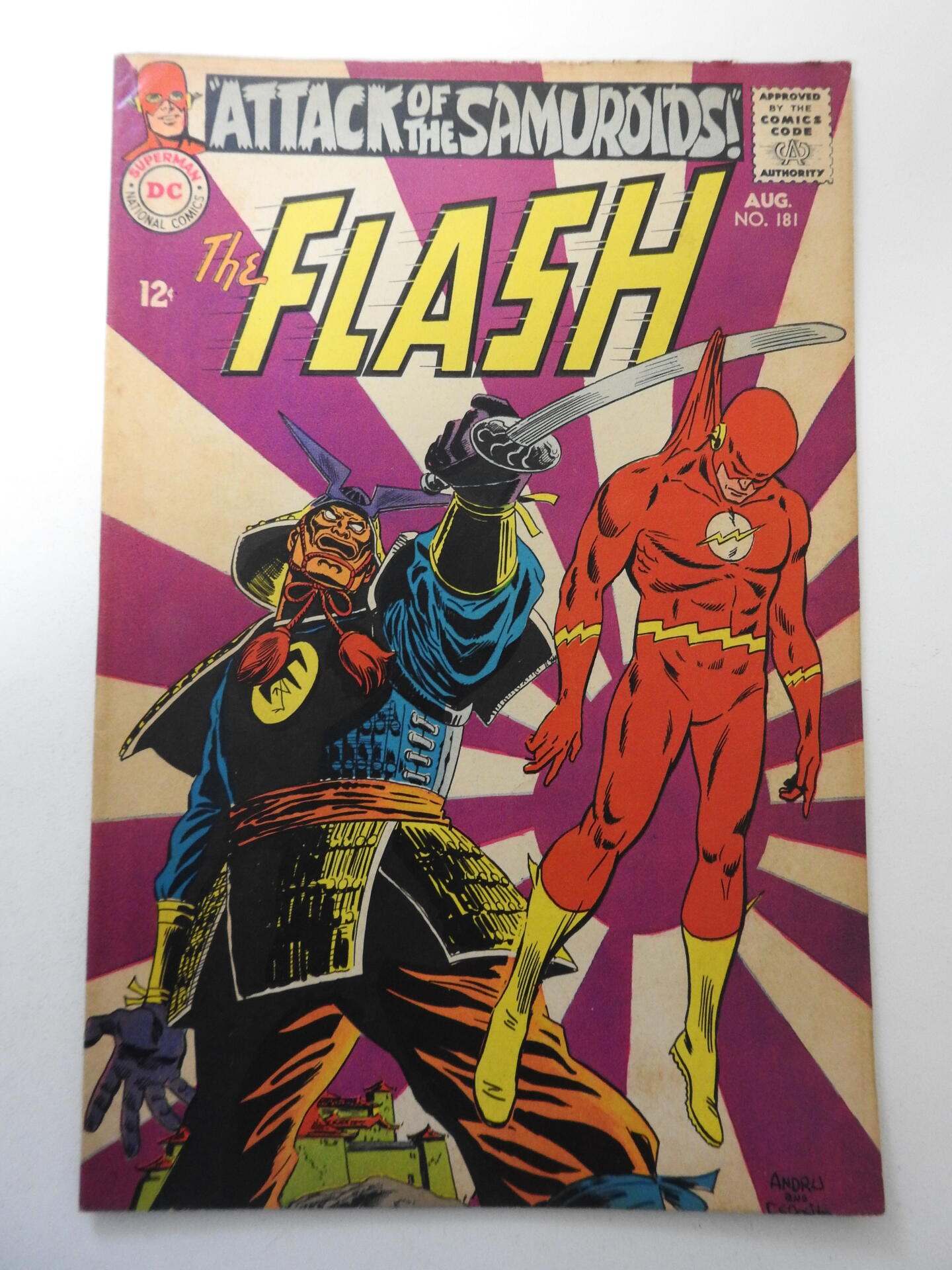 The Flash #181 (1968) VG/FN Condition! 1/2 in tear fc | Comic Books ...
