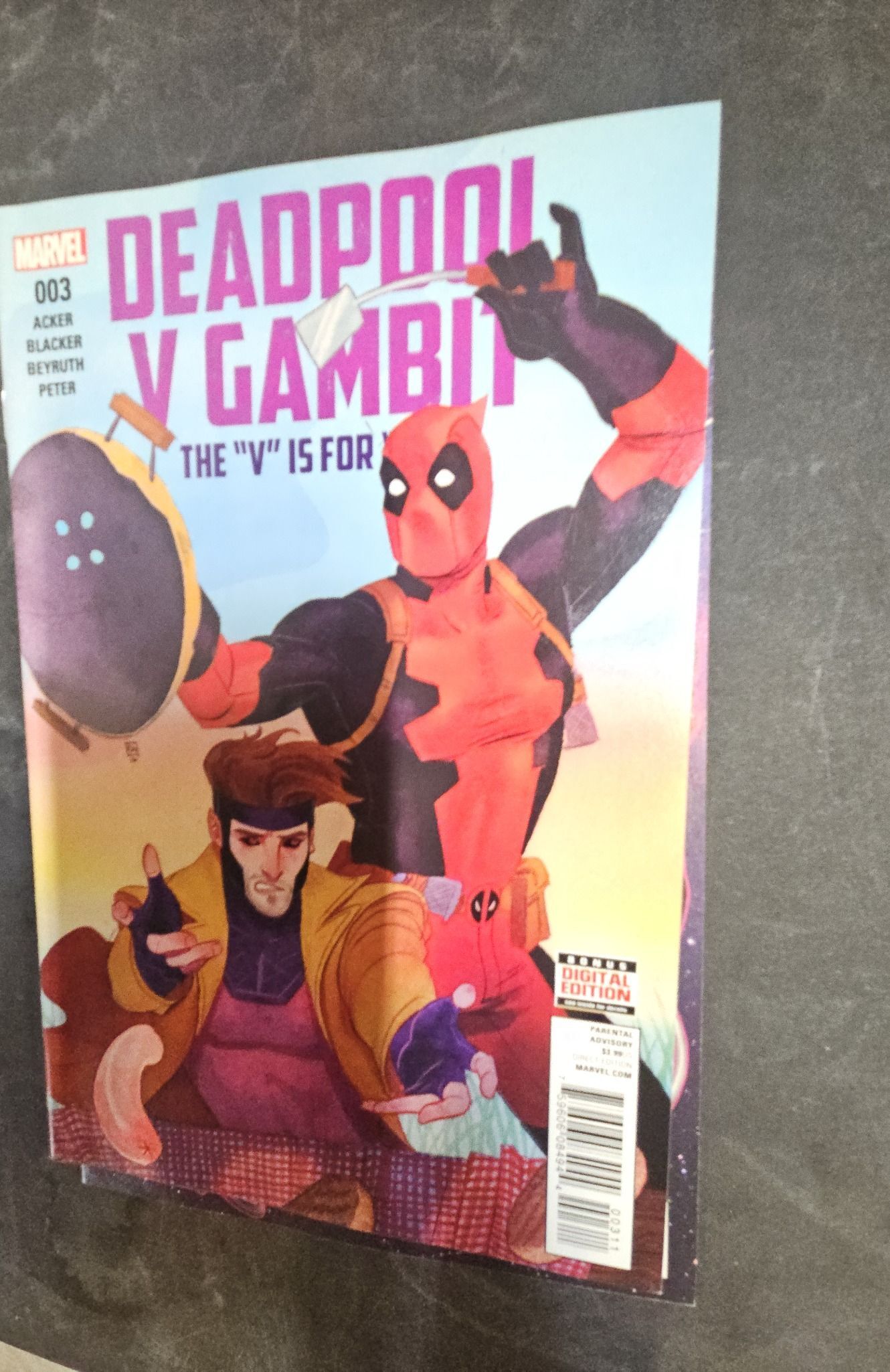 Deadpool v Gambit #3 (2016) | Comic Books - Modern Age, Marvel, Gambit ...