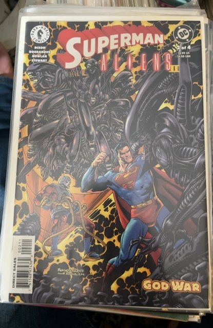 Superman Aliens 2: God War #2 (2002) | Comic Books - Modern Age, DC ... Superman Aliens 2: God War #2 (2002) | Comic Books - Modern Age, DC ...