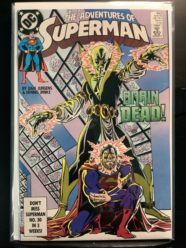 Adventures of Superman #452 Direct Edition (1989) | Comic Books ...