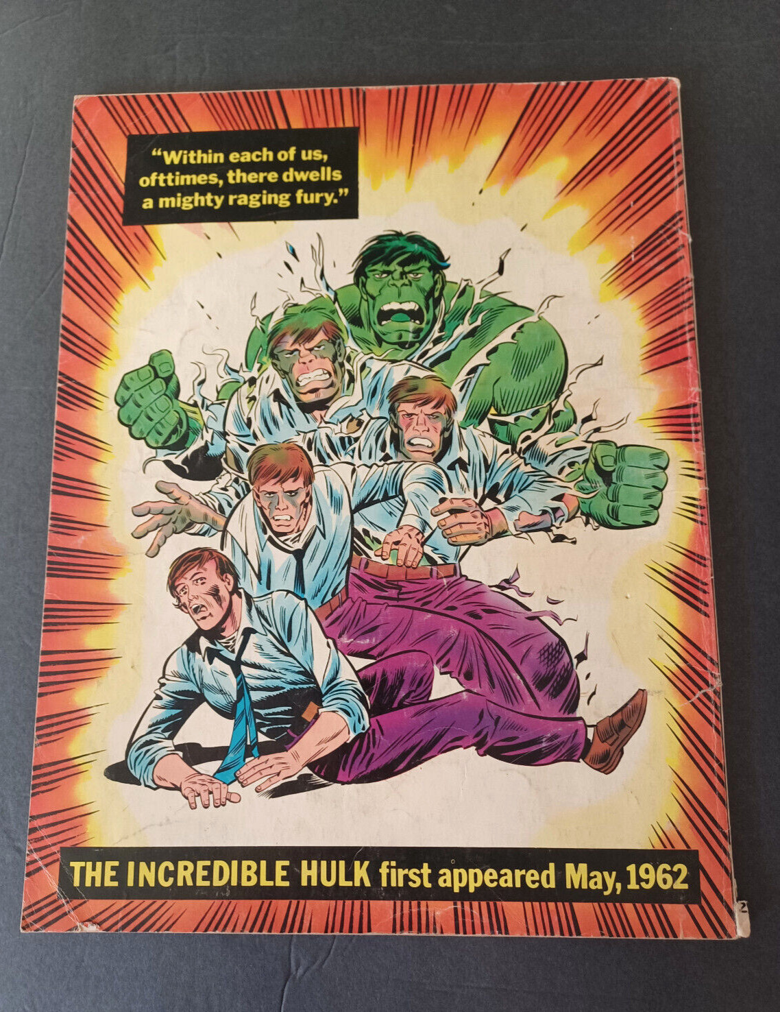 Marvel Treasury Edition #5 Hulk on the Rampage - Oversized - 1975 ...