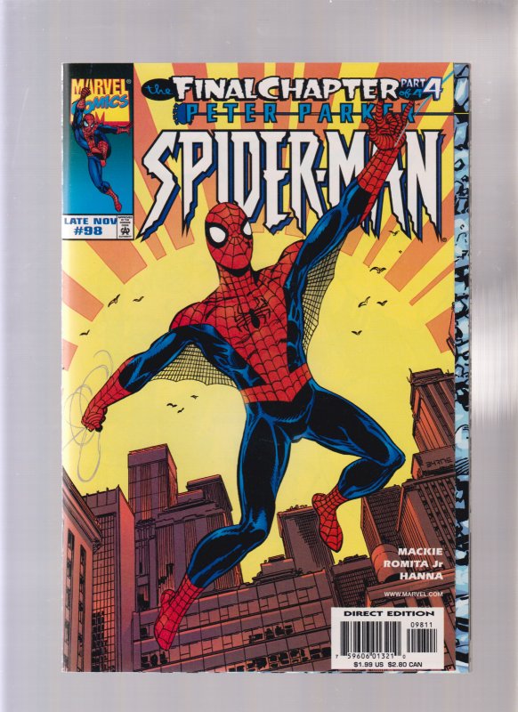 Peter Parker Spider Man #98 - Final Chapter Part Four Of Four! (9.2 OB ...