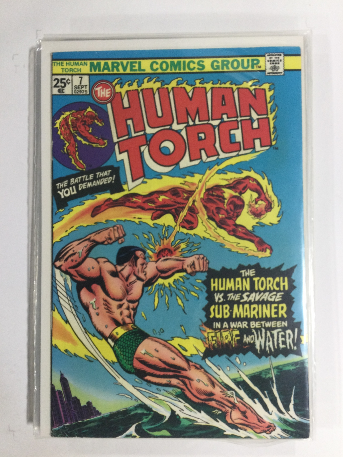 The Human Torch #7 (1975) FN3B119 FINE FN 6.0 | Comic Books - Bronze ...