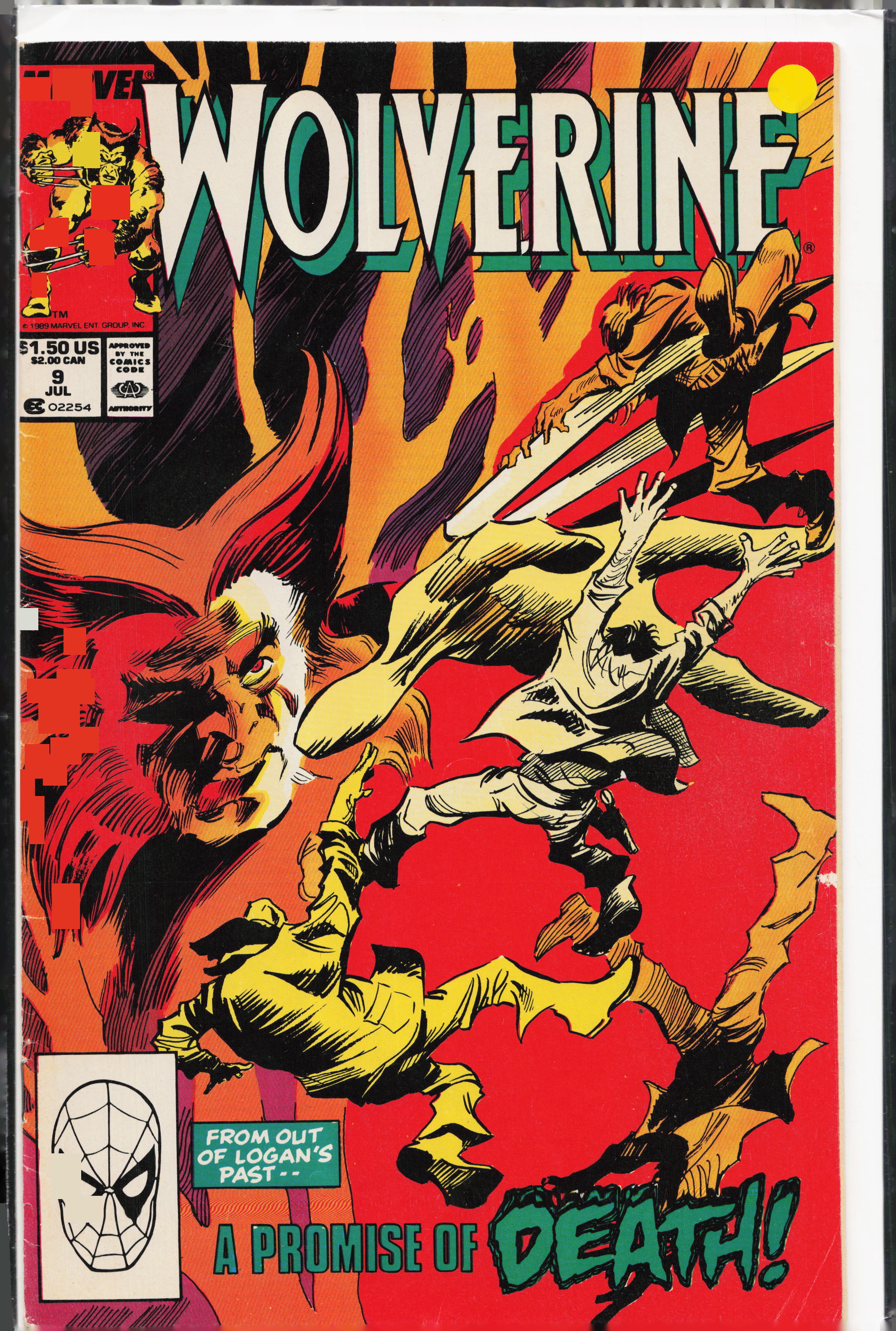 Wolverine #9 (1989) Wolverine | Comic Books - Copper Age, Marvel, Wolverine, Superhero / HipComic